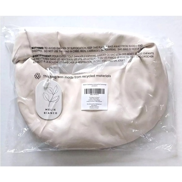 Melie Bianco | Bags | Melie Bianco Alexandra Top Handle Bag Cream Nwt ...